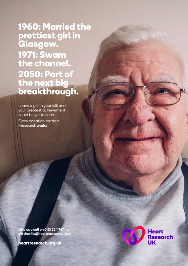 Heart Research UK campaign – Michael Freemantle
