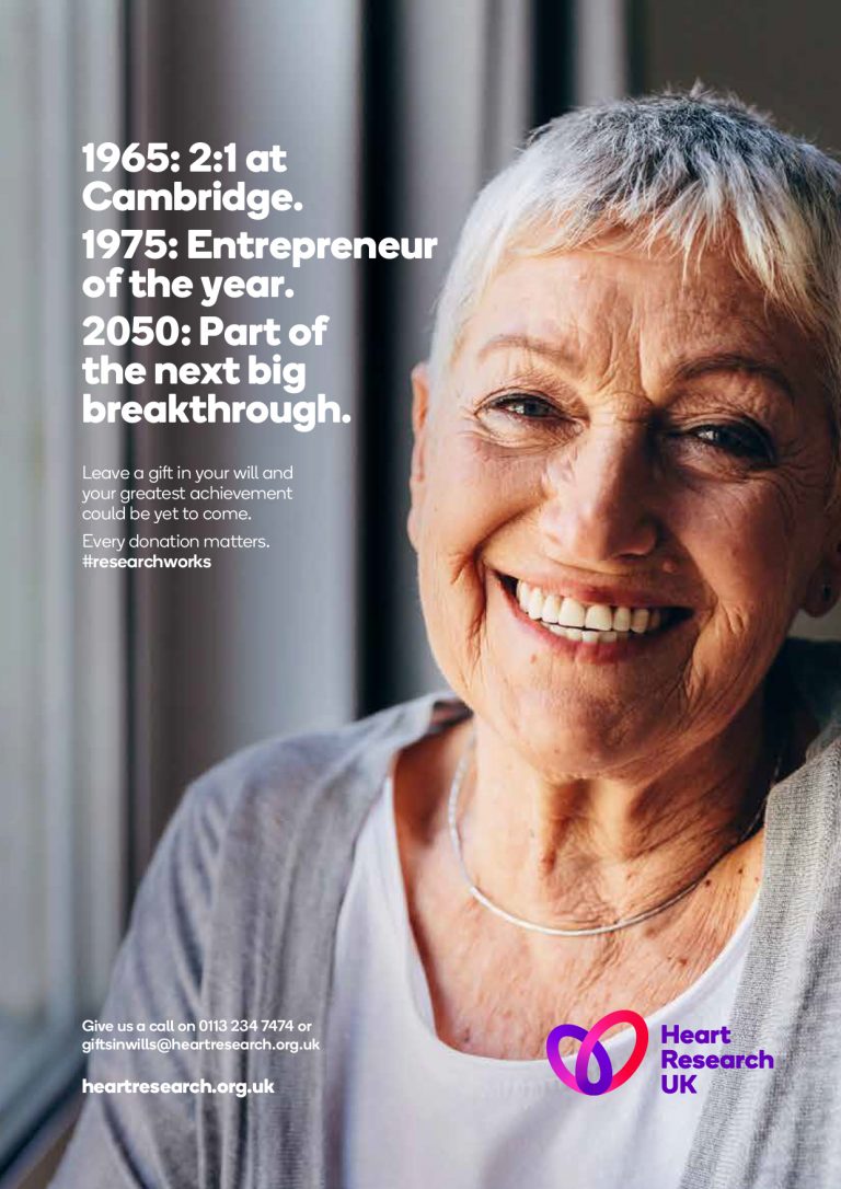 Heart Research UK campaign – Michael Freemantle